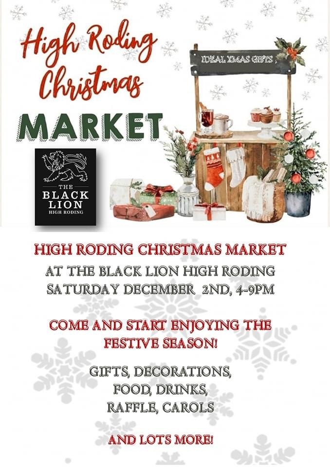 High Roding Christmas Market - Discover Uttlesford