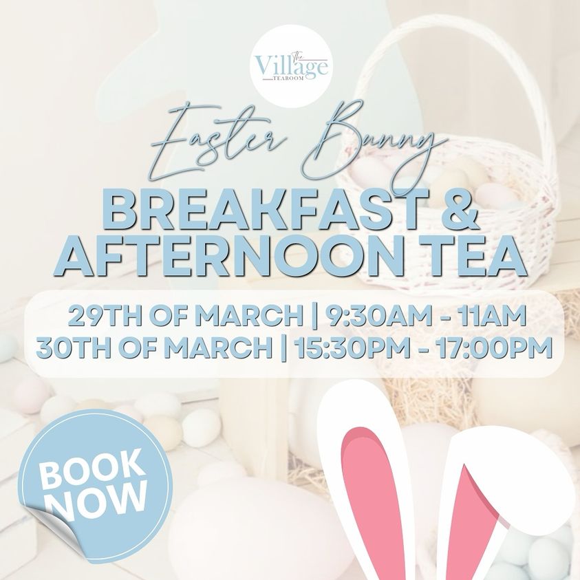 Easter Bunny Breakfast & Afternoon Tea - Hatfield Heath - Discover ...